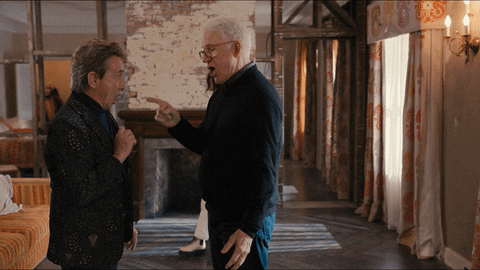 steve martin martin short hi five fist bump awkward – foolish watcher