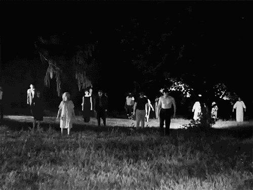 night of the living dead zombies – foolish watcher